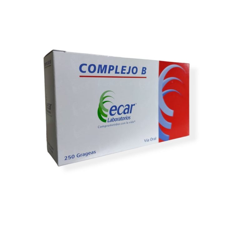 COMPLEJO B CAJA X 250 GRAGEAS ECAR – Farma Medical SAS