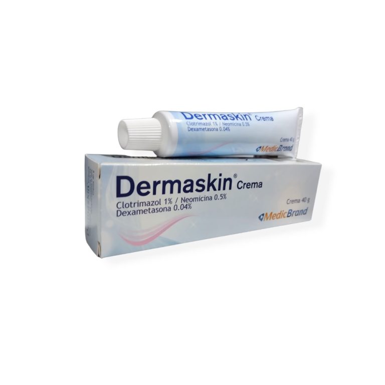 CLOTRIMAZOL+NEOMICINA+DEXAMETASONA DERMASKIN CREMA X 40 G( MEDICBRAND ...