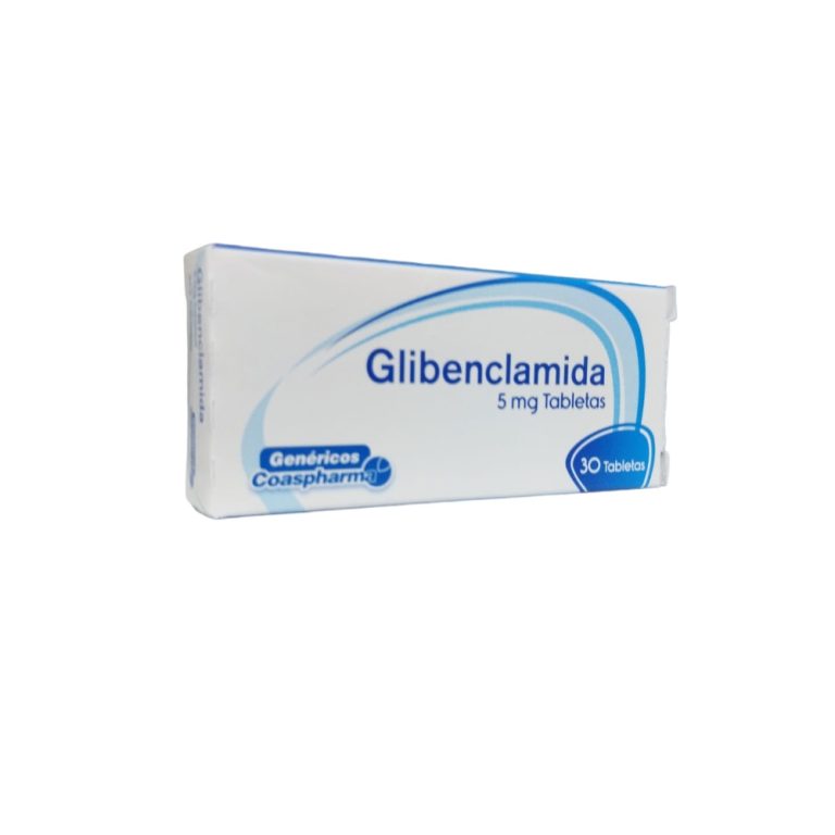 GLIBENCLAMIDA 5MG CAJA X 30 TABLETAS (COASPHARMA) – Farma Medical SAS