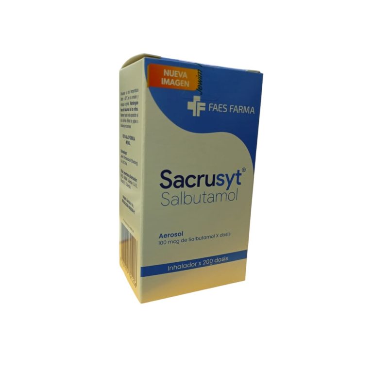 SALBUTAMOL SACRUSYT INH 200 DOSIS (FAES FARMA) – Farma Medical SAS