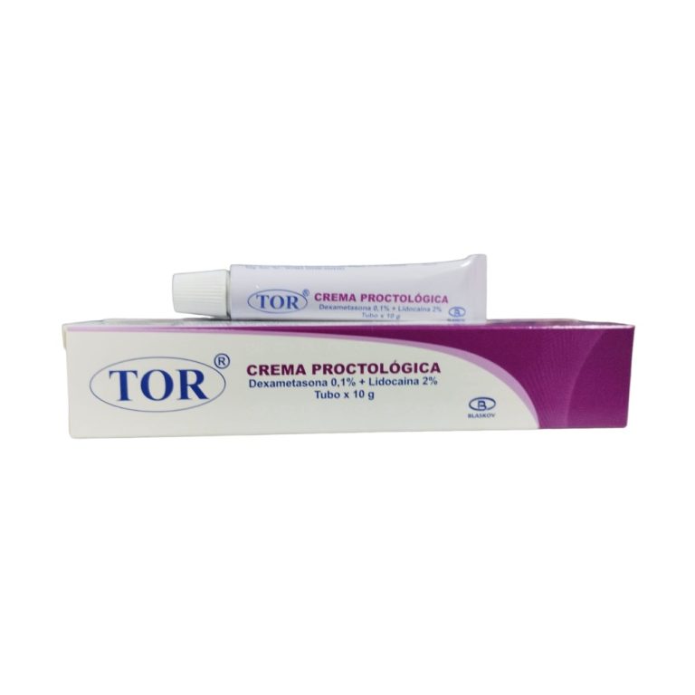 DEXAMETASONA+LIDOCAINA TOR CREMA PROCTOLOGICA TUBO X 10 GR (BLASKOV ...